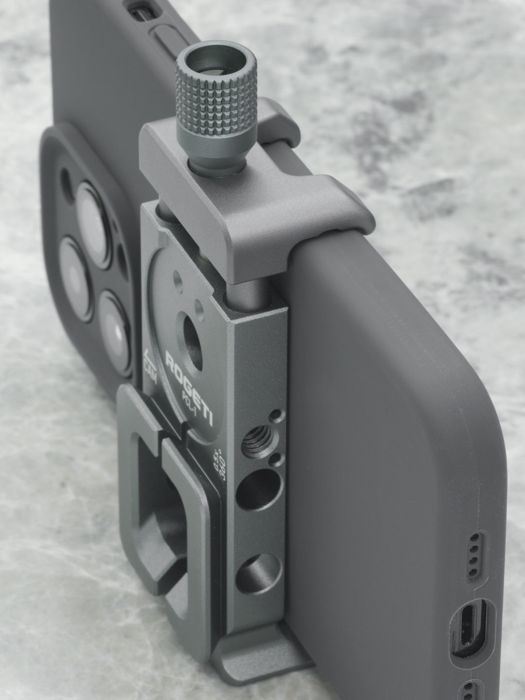 Smartphone Clamp/Cell Phone Holder/iPhone Tripod Mount Adapter – ROGETI